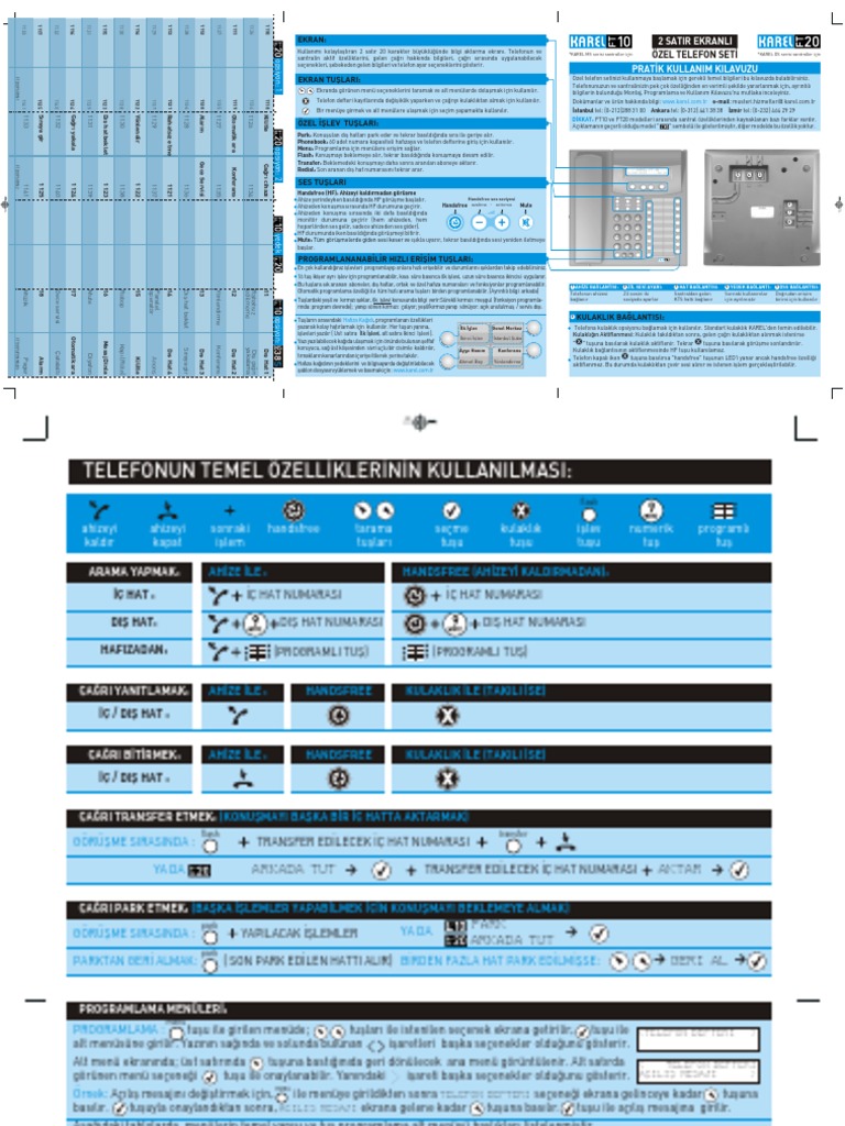 Karel-Ft10, FT20 - User Manual | PDF
