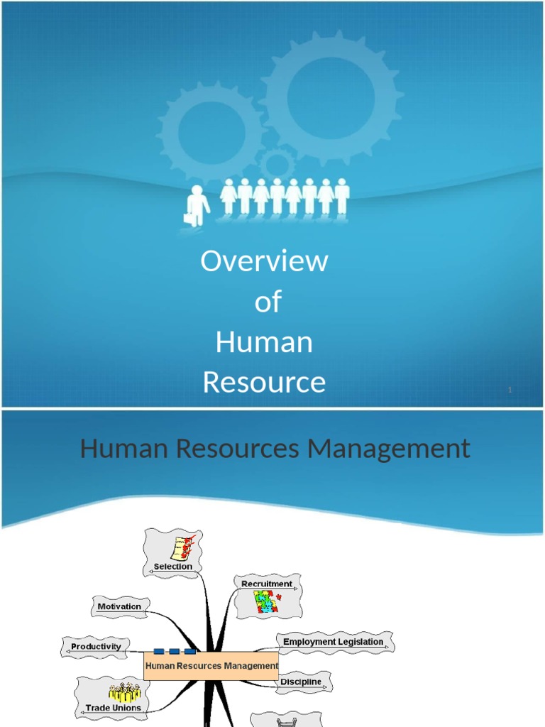 Overview of HRM | PDF | Motivation | Motivational