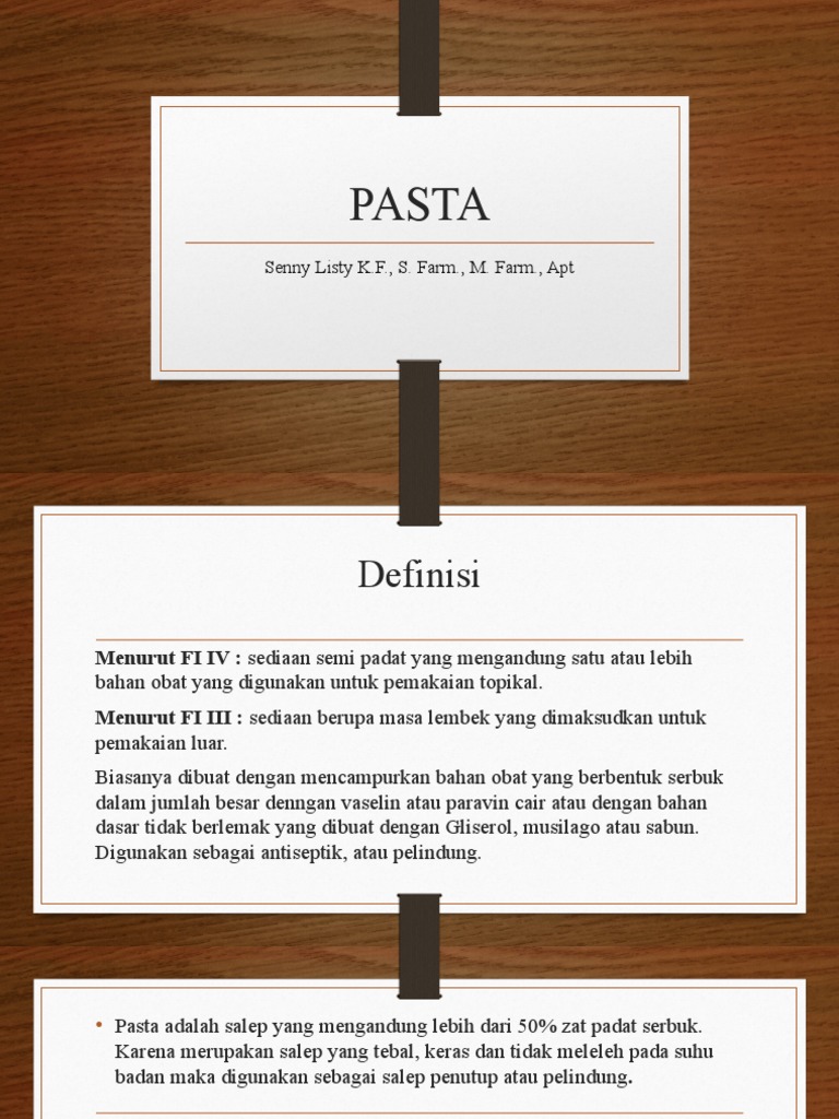 Pasta | PDF | Gaya Hidup