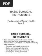 Major Basic Set (Operating Room Instruments) | PDF | Surgery | Medical ...