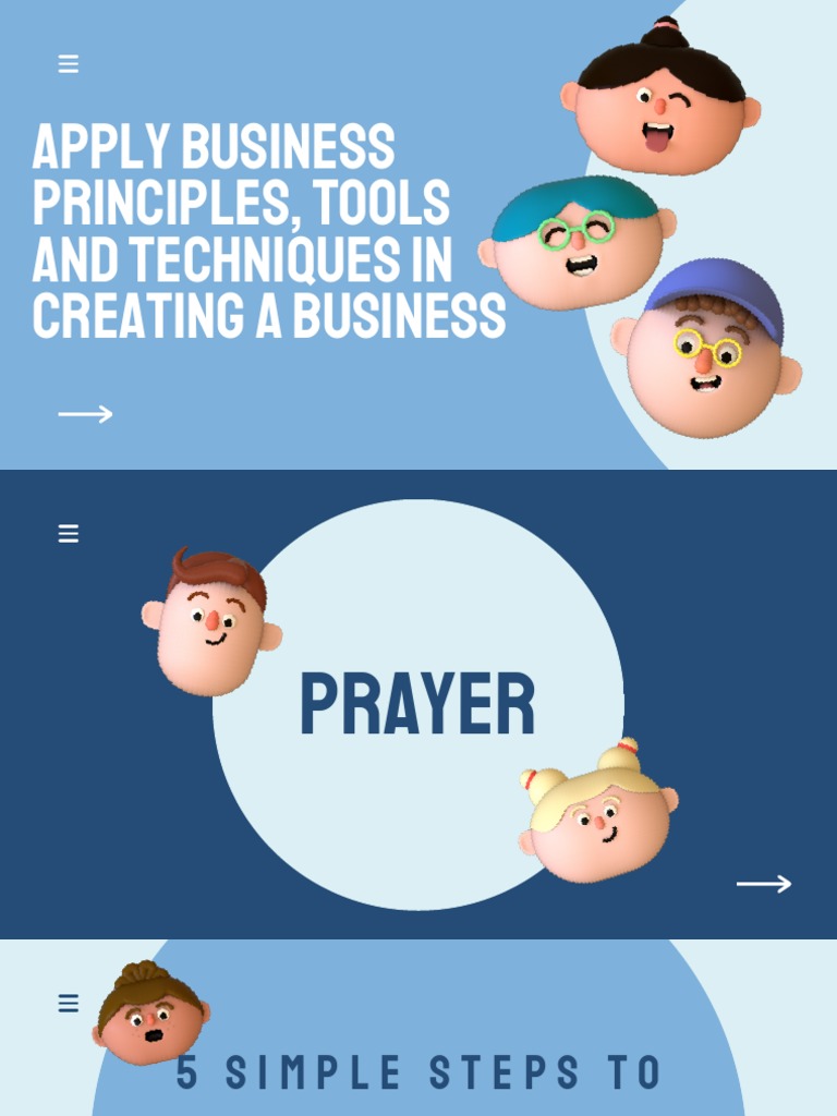 Apply Business Principles, Tools and Techniques in Creating A Business | PDF