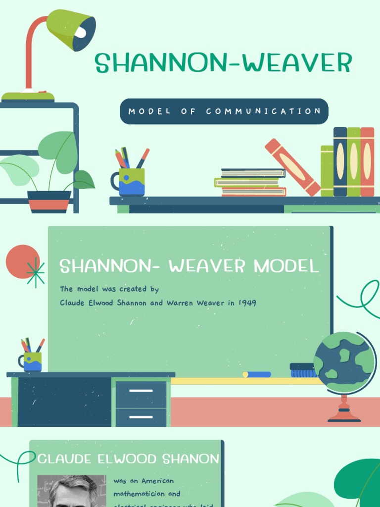 Shannon Weaver Model of Communication | PDF