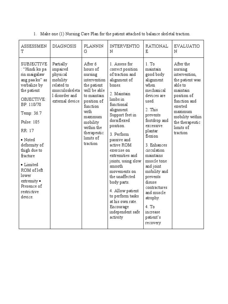 Traction | PDF | Skeletal Muscle | Human Musculoskeletal System