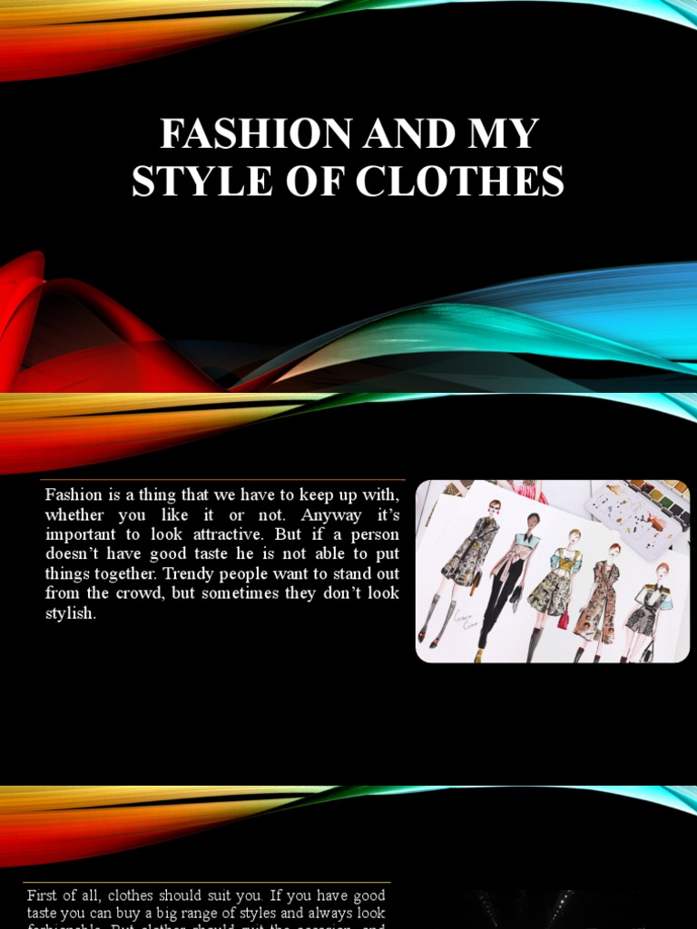 1C - Clothes and Fashion | PDF