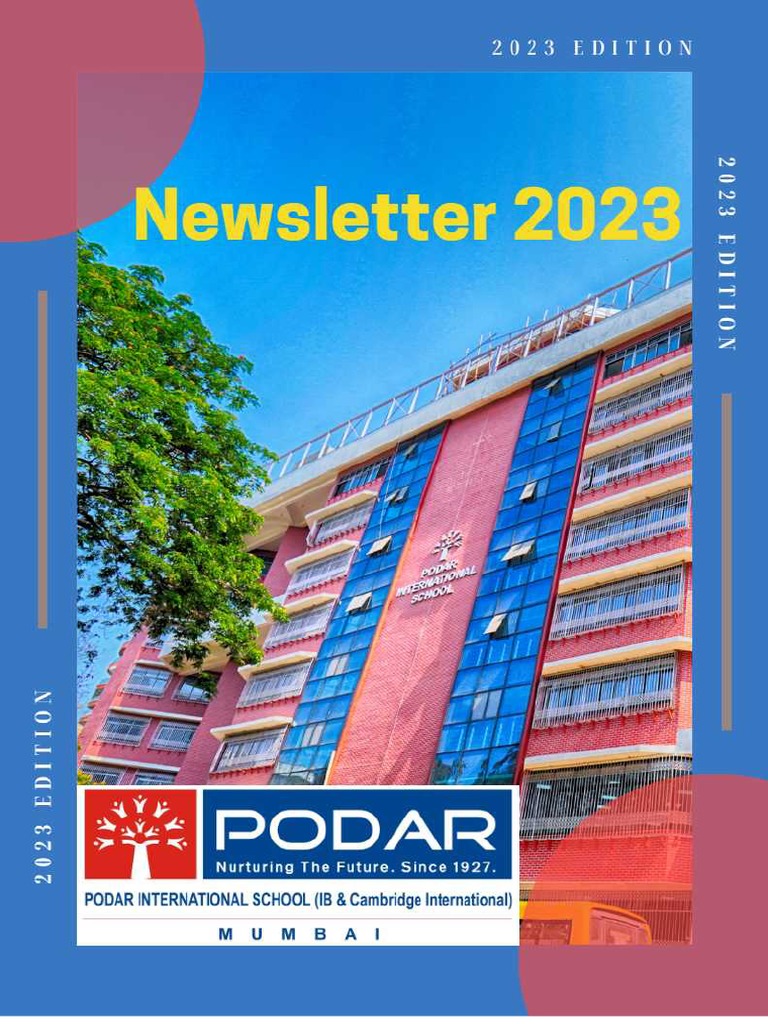 PODAR Newsletter - 2023 (1) - 1 - 11zon | PDF