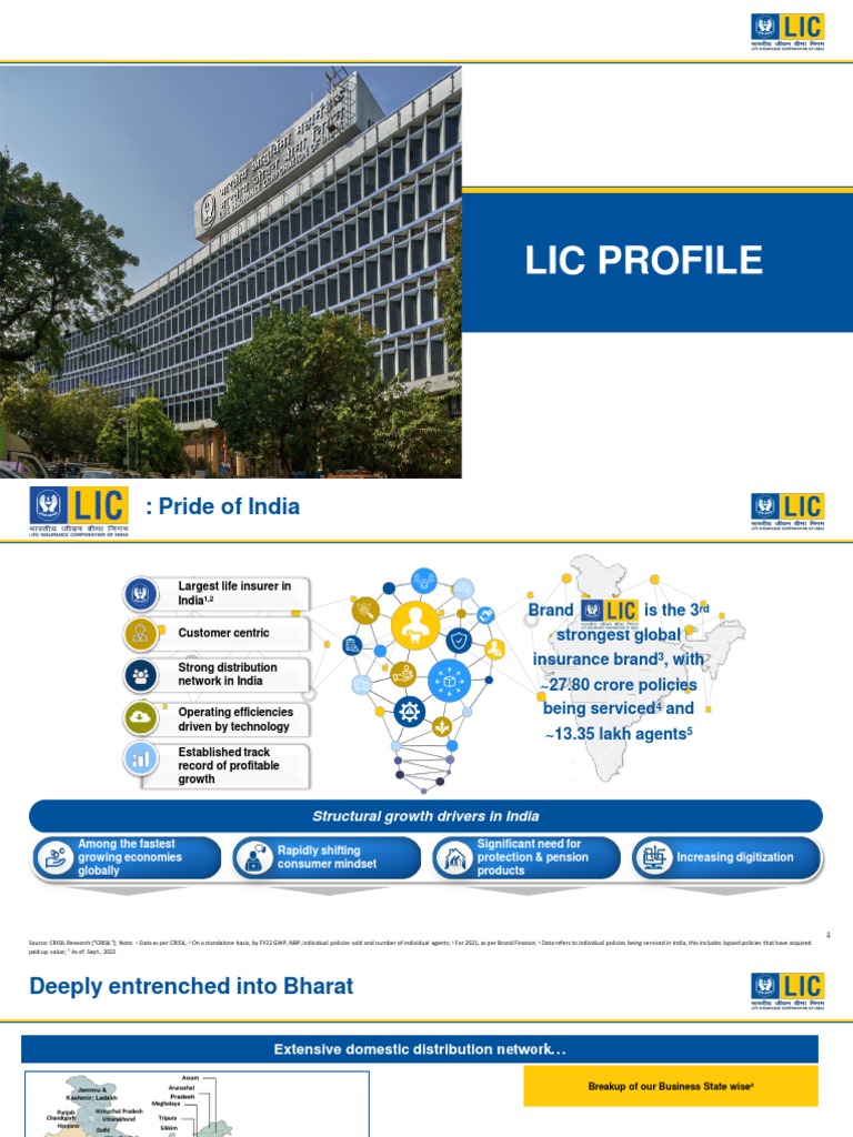 Lic Profile | PDF | Insurance | Service Industries