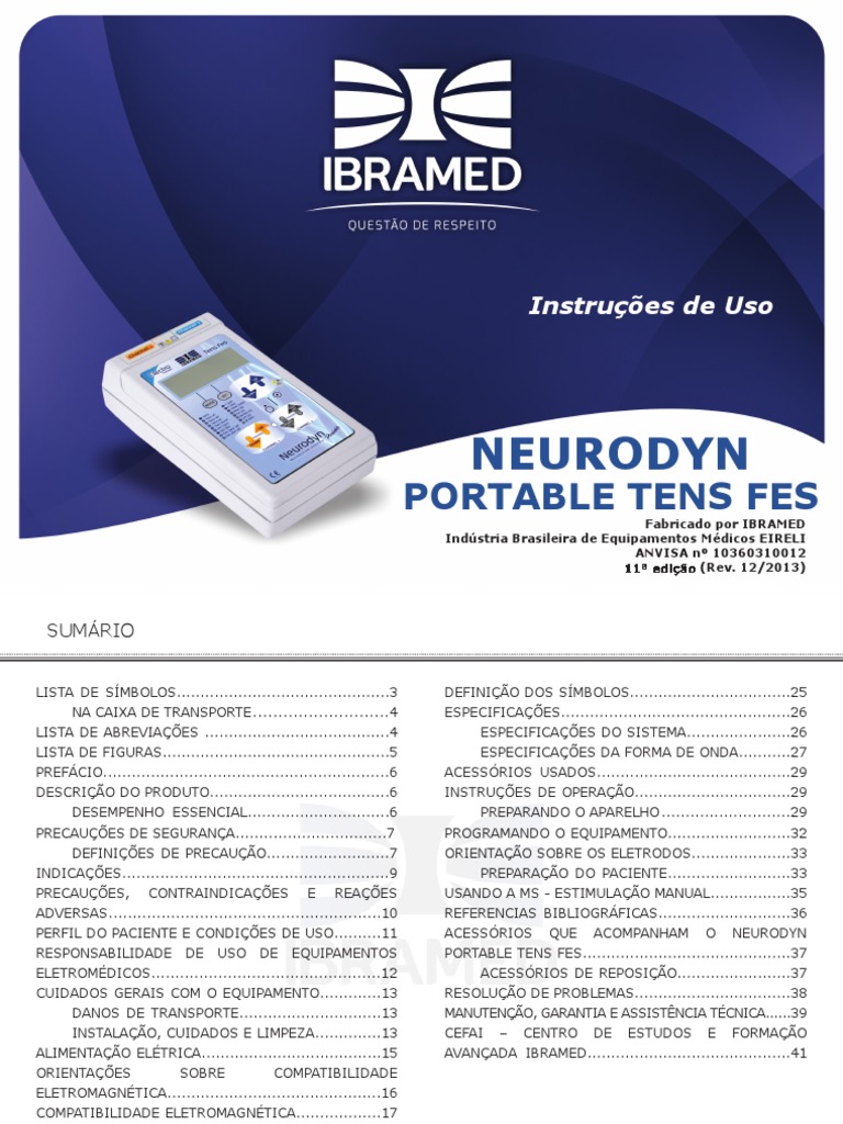 Manual Neurodyn Portátil | PDF