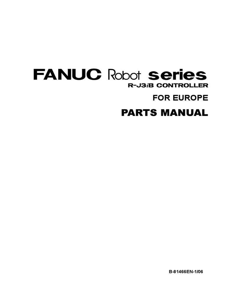 FANUC Series: Parts Manual | PDF