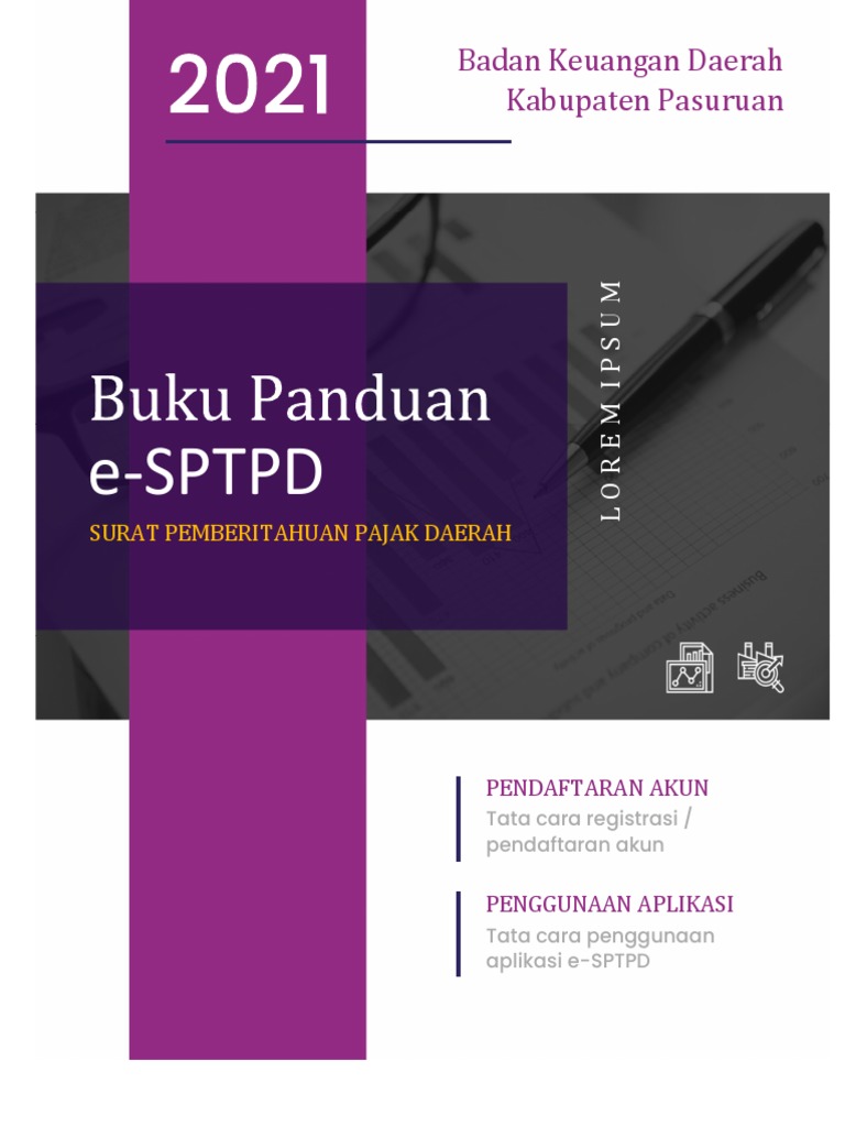 Manual e-SPTPD | PDF | Pengelolaan Keuangan & Uang | Bisnis