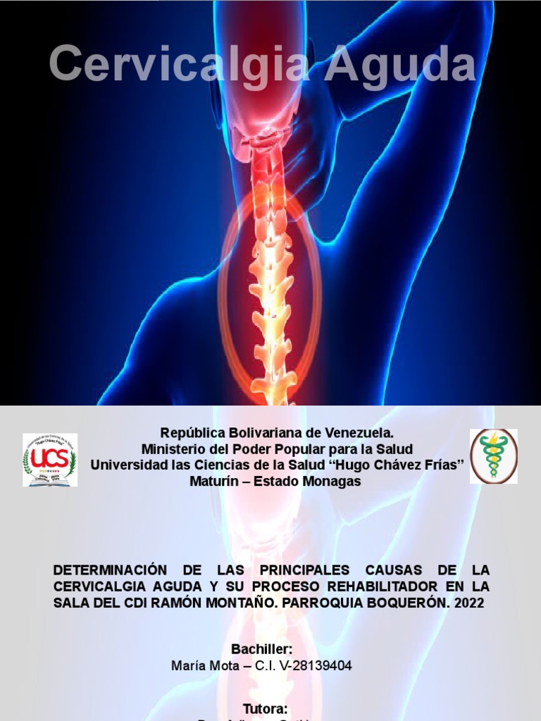 Presentación Cervicalgia | Descargar gratis PDF | Terapia física ...