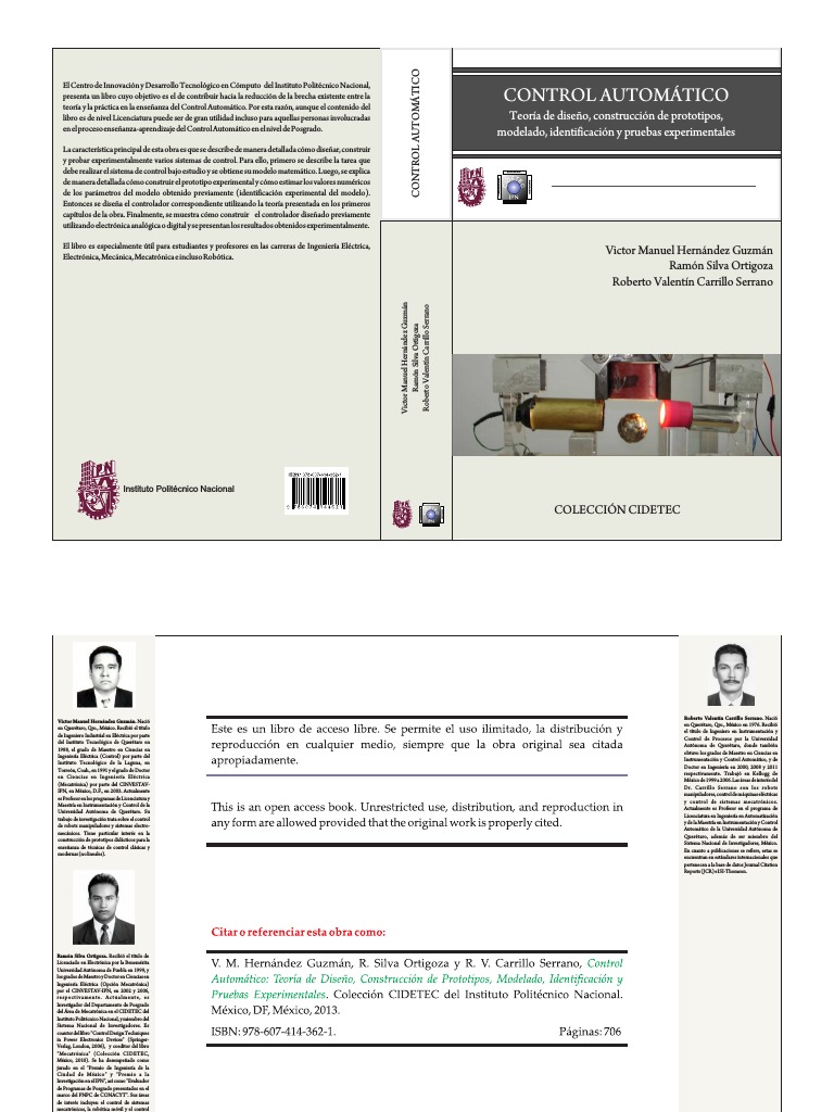 Control Automatico 2013 High | PDF | Sistema de control | Ecuaciones