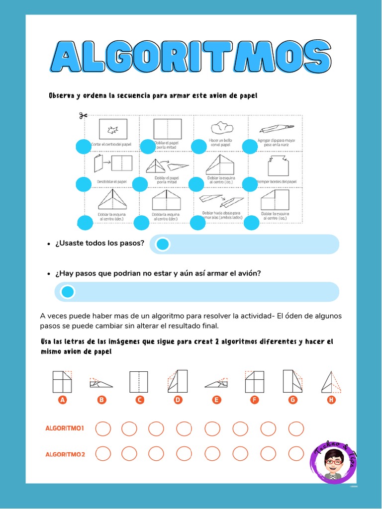 FICHA SCRATCH Algoritmos Bloques y repeticiones | PDF | Algoritmos | Programación de computadoras
