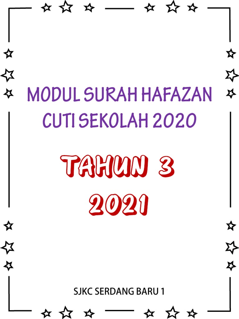 Surah Hafazan Tahun 3 | PDF