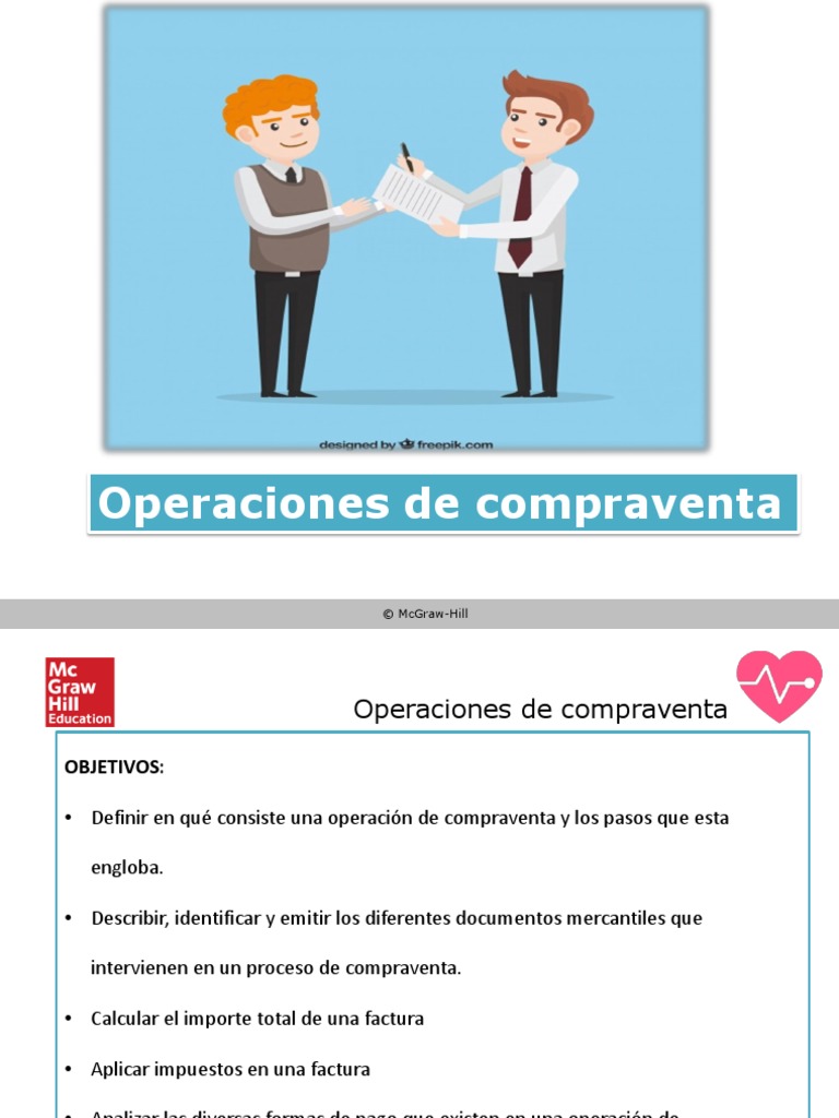 Operaciones de Compraventa | PDF | Factura | Economias