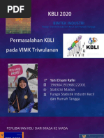 Kategor Lapangan Usaha Dan Kode KBLI 2020 | PDF