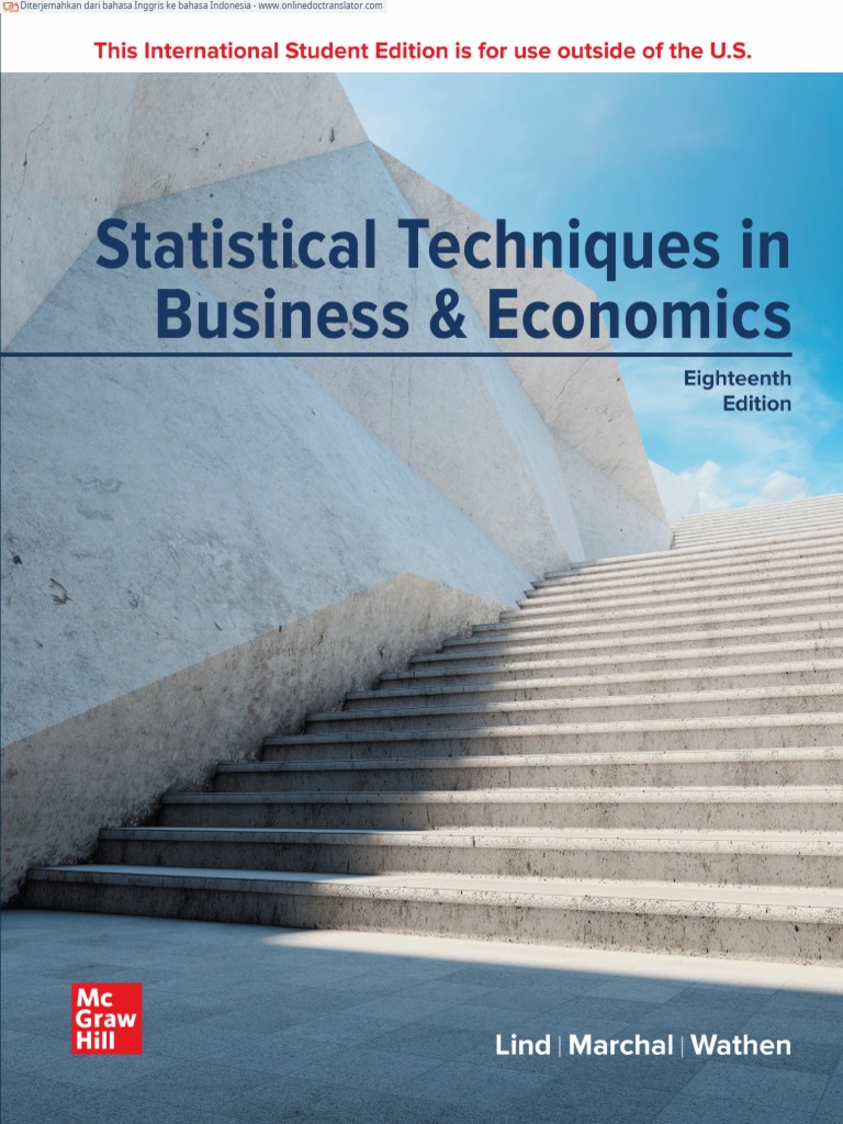 Douglas A. Lind, William G. Marchal, Samuel A. Wathen - IsE Statistical Techniques in Business ...