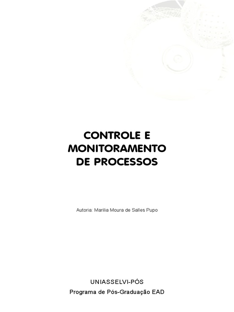 Controle e Monitoramento de Processos | PDF | Qualidade (negócios)