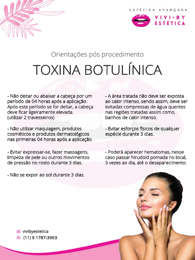 ORIENTAÇÕES-TOXINA-BOTULINICA Copiar | PDF