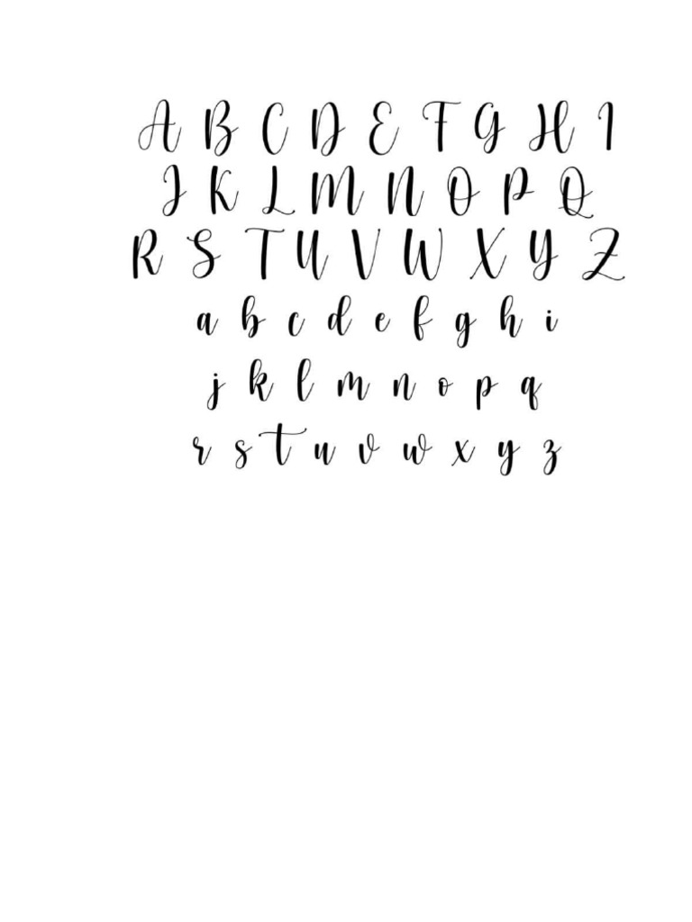 Lettering | PDF