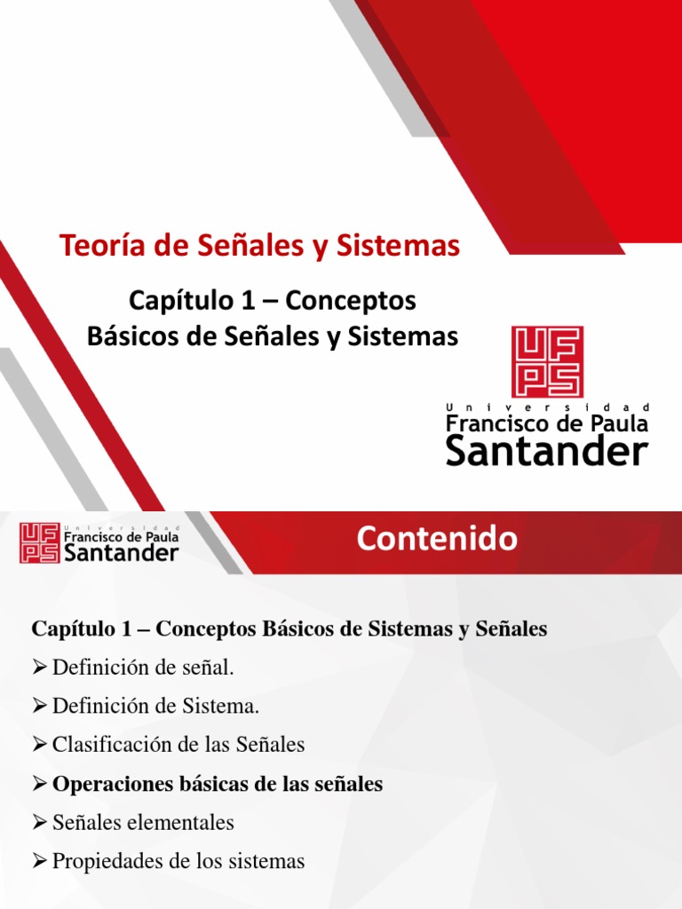 Conceptos Básicos de Señales y Sistemas | PDF | Multiplicación | Ingenieria Eléctrica