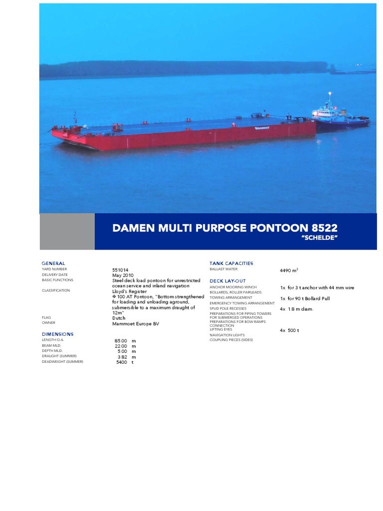 Marine Engineers' Pontoon Guide | PDF | Watercraft | Water Transport