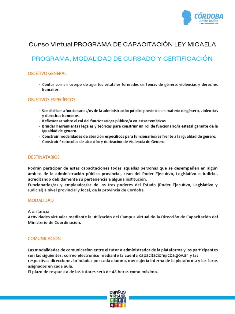 Ley MIcaela | PDF | La violencia contra las mujeres | Género