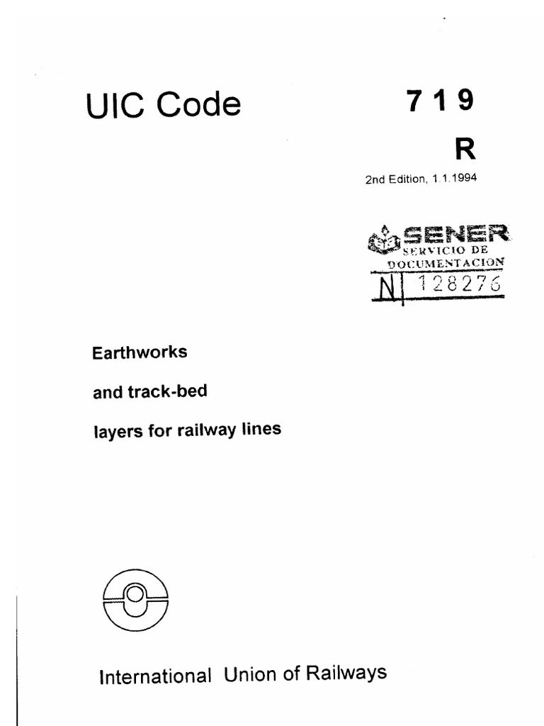 Uic 719 Eng | PDF