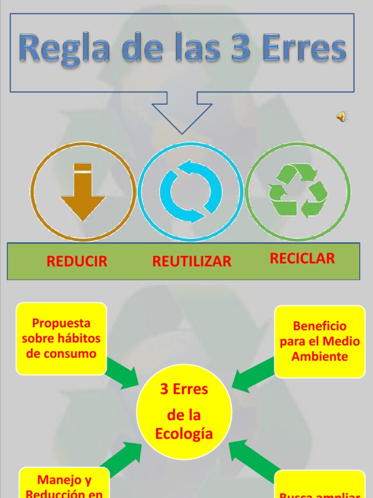 Diapositivas Regla de Las 3 R | PDF
