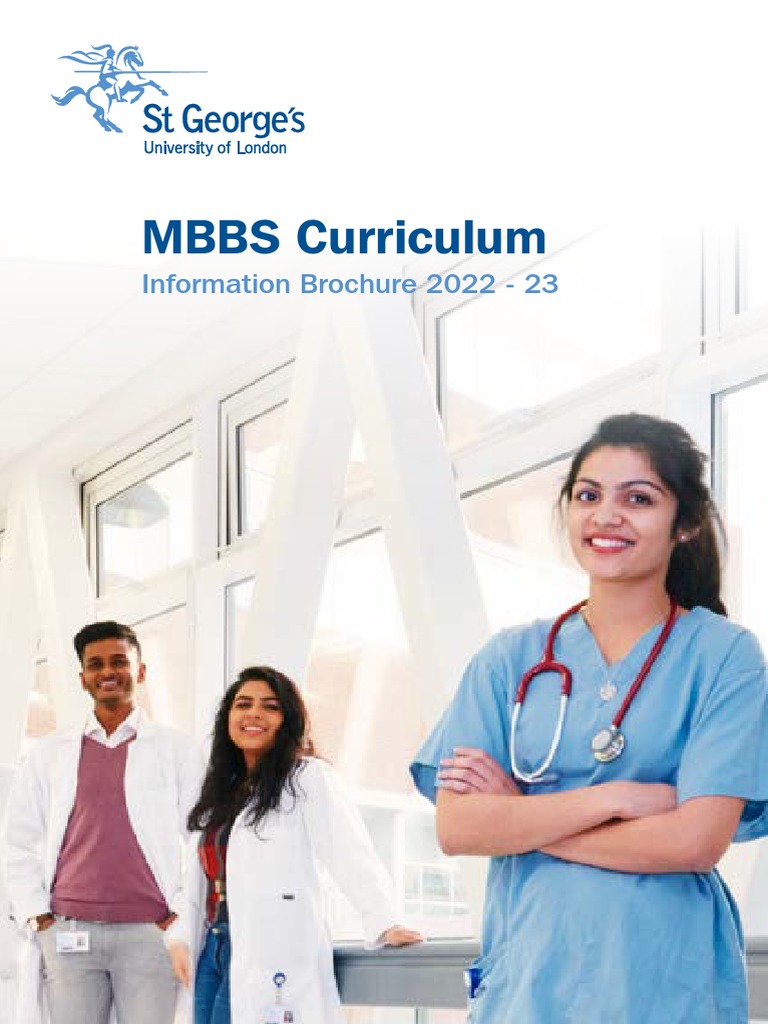 Mbbs Curriculum Brochure | PDF | Medicine | Educational Assessment