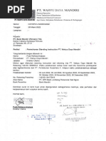 Surat Pernyataan Contoh Tanda Tangan | PDF