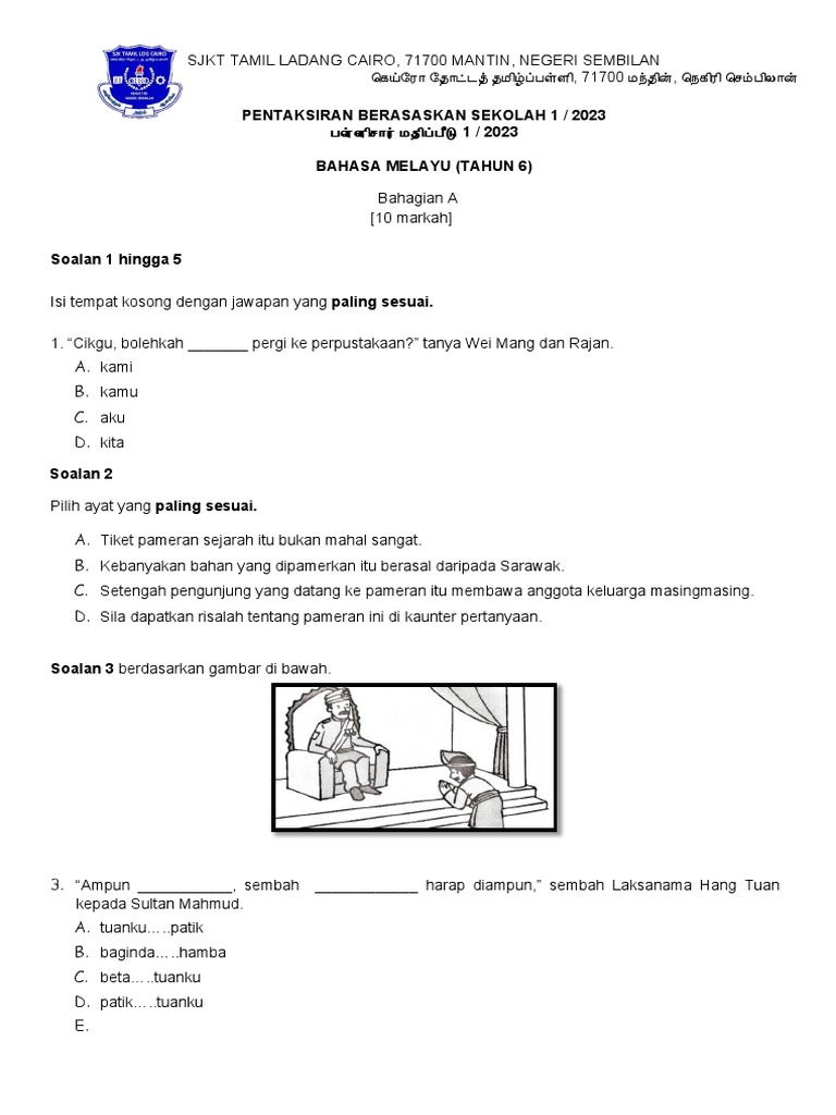 Bm Tahun 6 Pdf