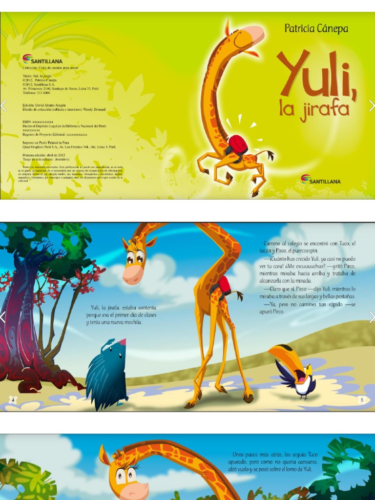 Yuli La Jirafa | PDF