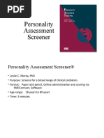 Scid 5 PD | PDF | Mental Disorder | Personality Disorder