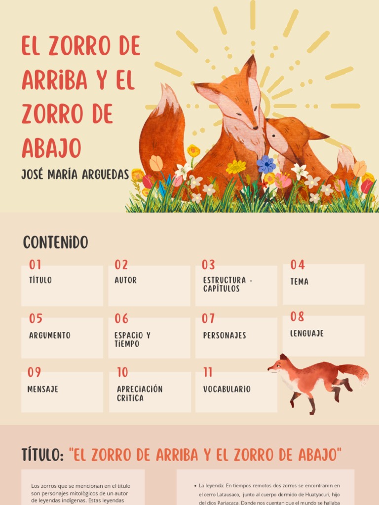 El Zorro de Arriba y El Zorro de Abajo | PDF