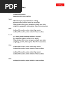 Lirik Lagu Persembahan Hati | PDF