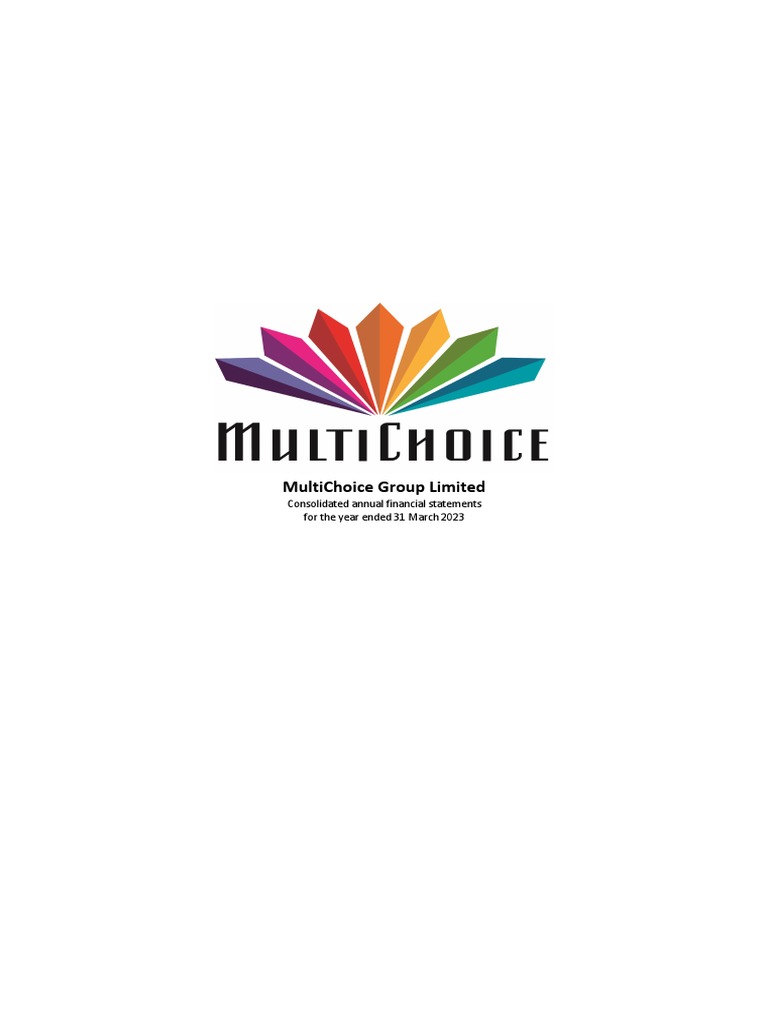 MultiChoice Group Fy23 Annual Financial Statements | PDF