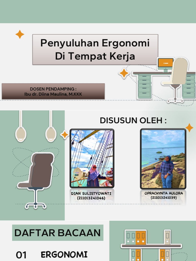 Penyuluhan Ergonomi | PDF | Teknologi & Rekayasa