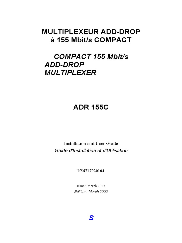 ADR155 | PDF | Electricity | Data Transmission