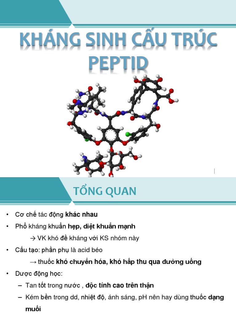 Kháng Sinh Cấu Trúc Peptid | PDF