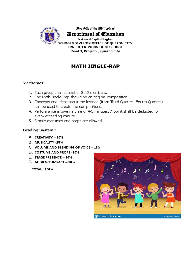MATH RAP JINGLE MECHANICS and 8 ARCHIMEDES | PDF