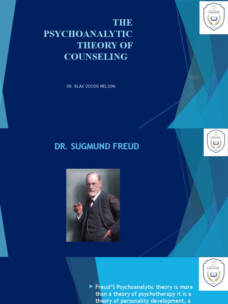 Freud's Psychoanalytic Counseling Theory | PDF | Id | Sigmund Freud