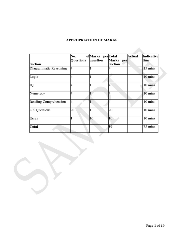 EMBA Sample Paper 1 | Download Free PDF | Solar System | Chaos Theory