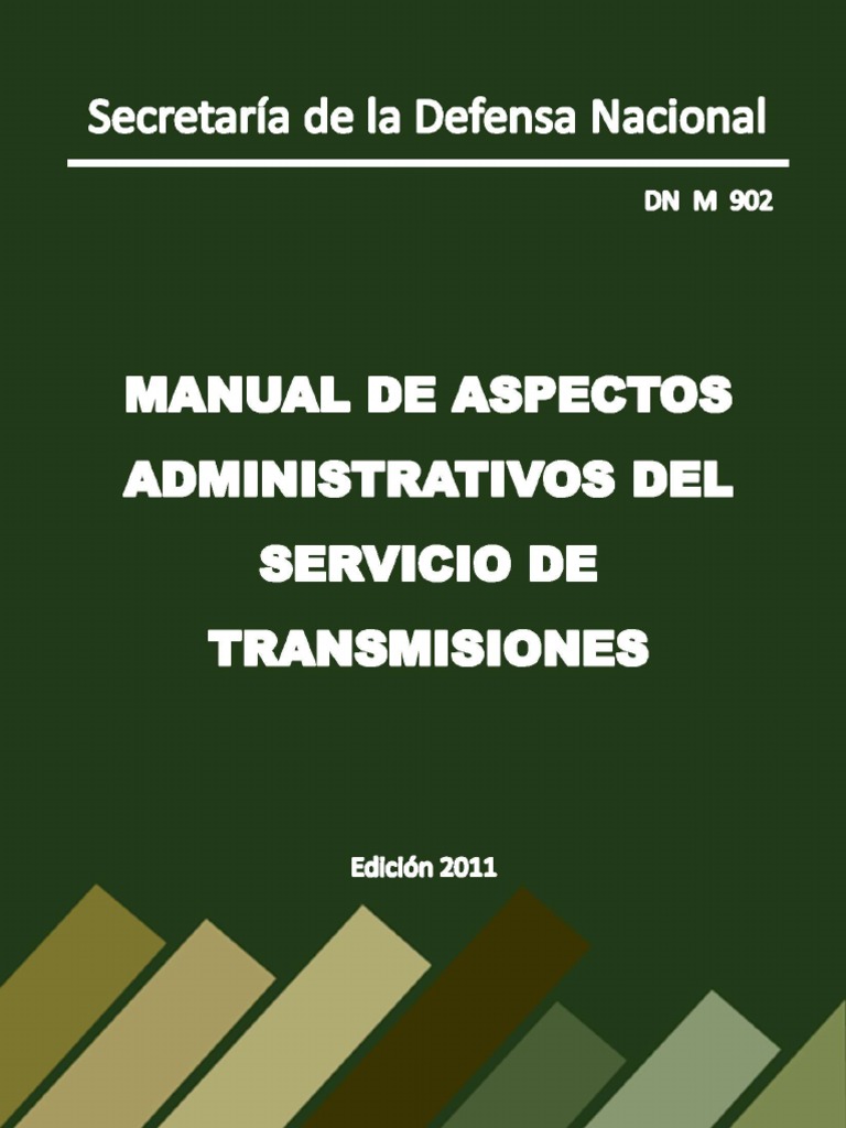 Manual Aspectos Administrativos Del Servicio de Transmisiones. | PDF | Batallón | Empresa ...