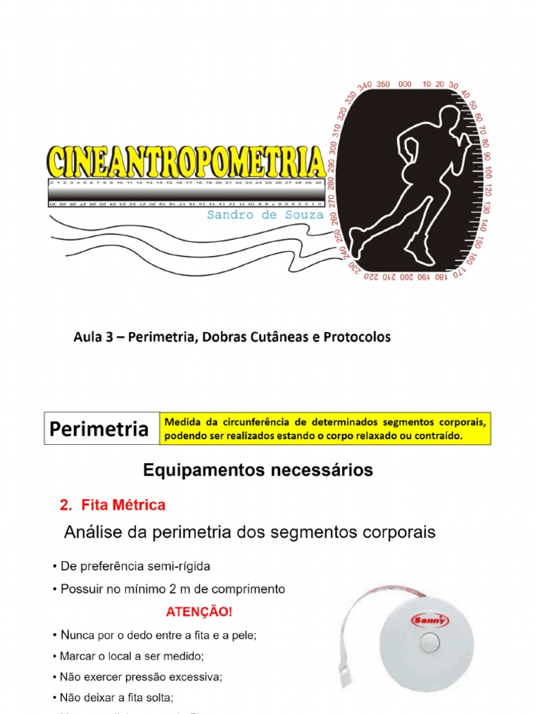 Perimetria e Dobras Cutâneas | PDF