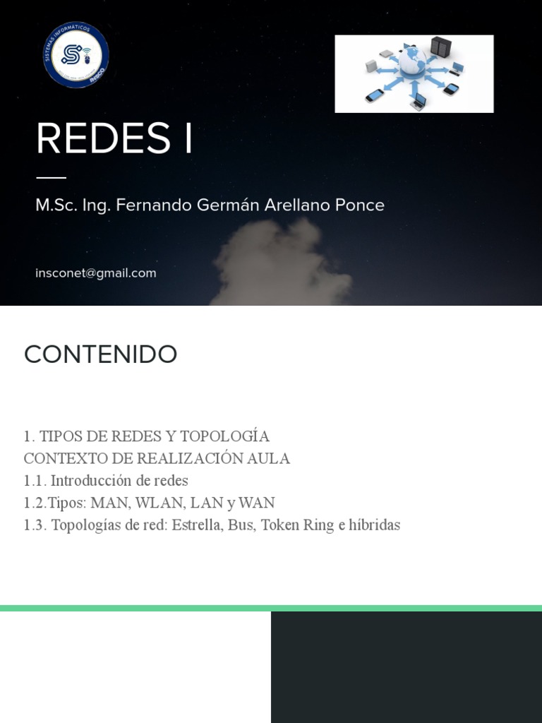 REDES I - Tipos de Redes | PDF