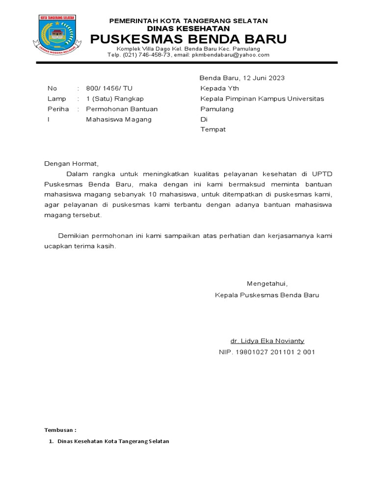 Contoh Undangan - Salin | PDF