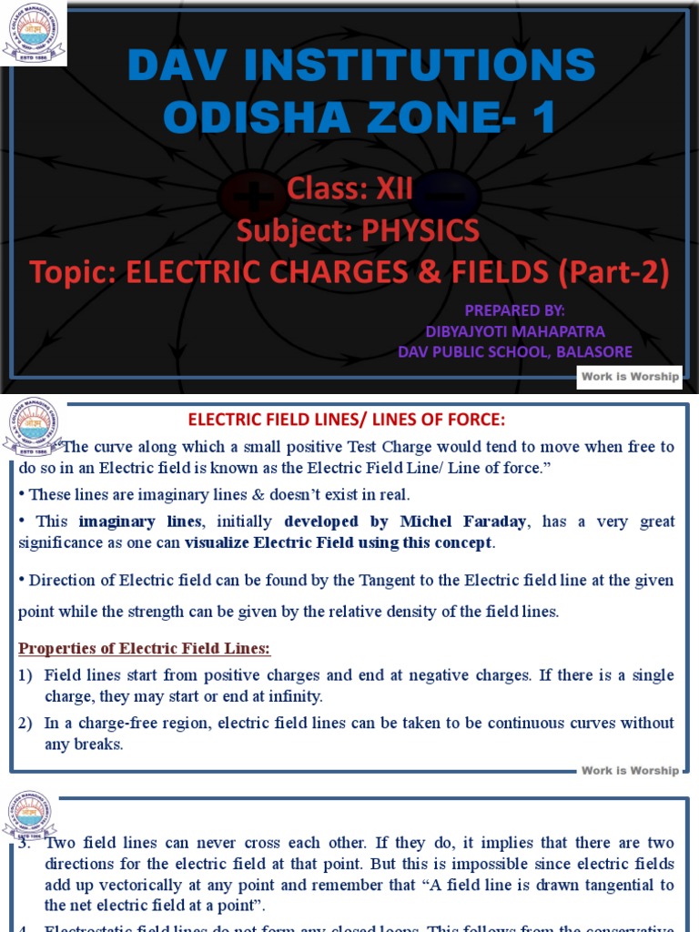 Electric Charges & Fields Overview | PDF