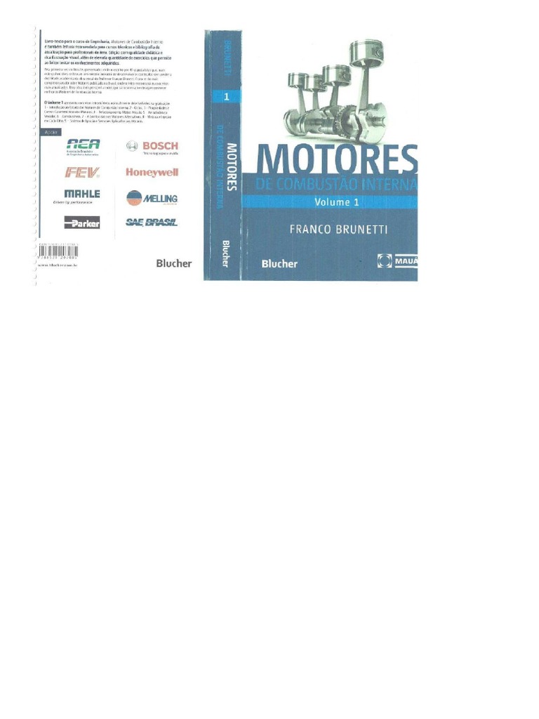 Motores A CombustÃ o Interna - Brunetti | PDF