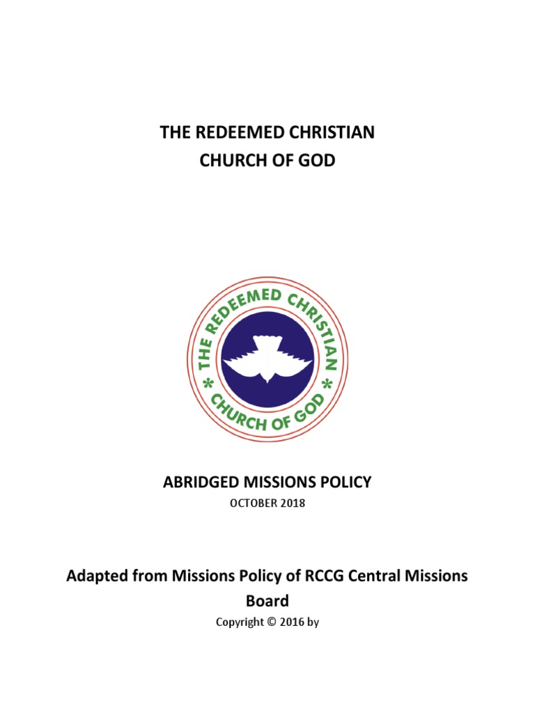 Abridged | PDF | Christian Mission | Corporate Social Responsibility