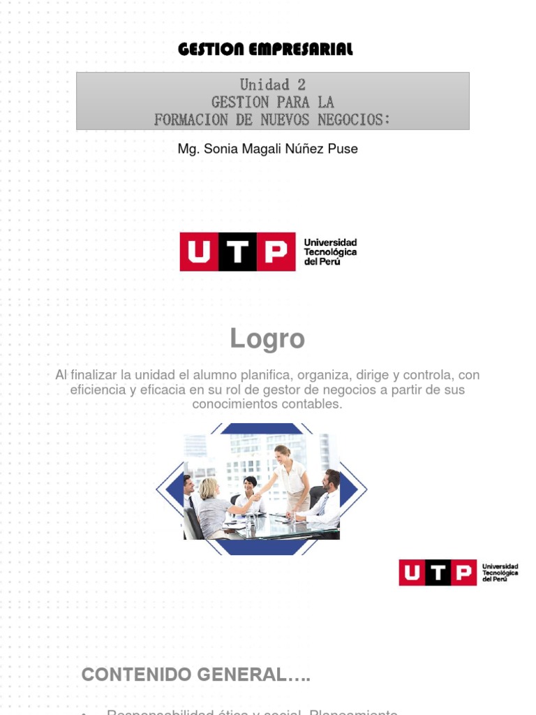 So6-S6-Ppt-Utp-Sesion 06-Gestión Empresarial | PDF | normas ...